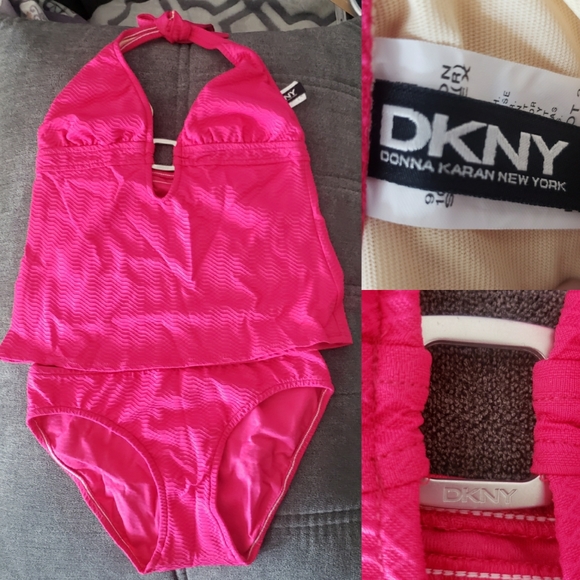 Dkny | Swim | Dkny Halter Tankini Swim Set | Poshmark
